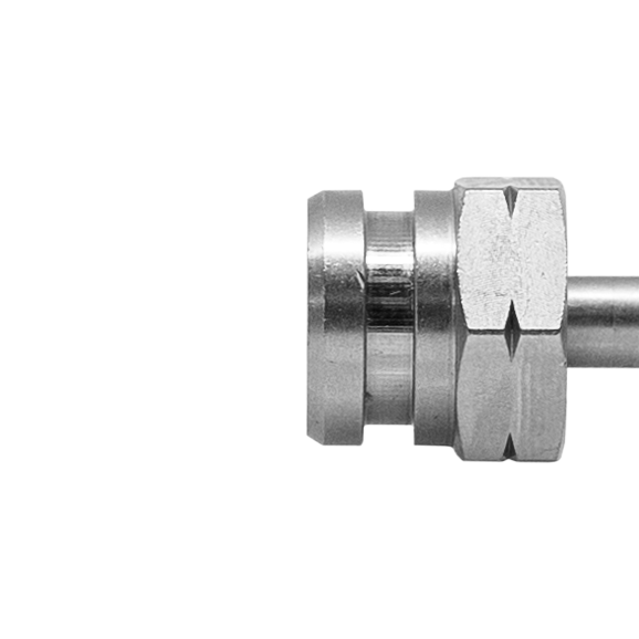 Drehbares Innengewinde mit NUT SW17 (Konvex/Konkav) M10 x 1.00 - Nr.